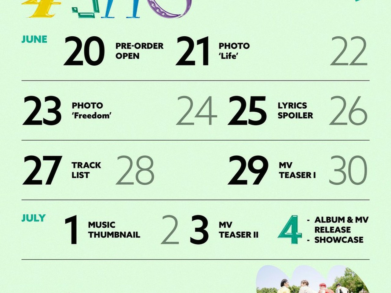 「TEEN TOP」、7月4日カムバックまでのスケジューラーを公開！ | wowKorea（ワウコリア）